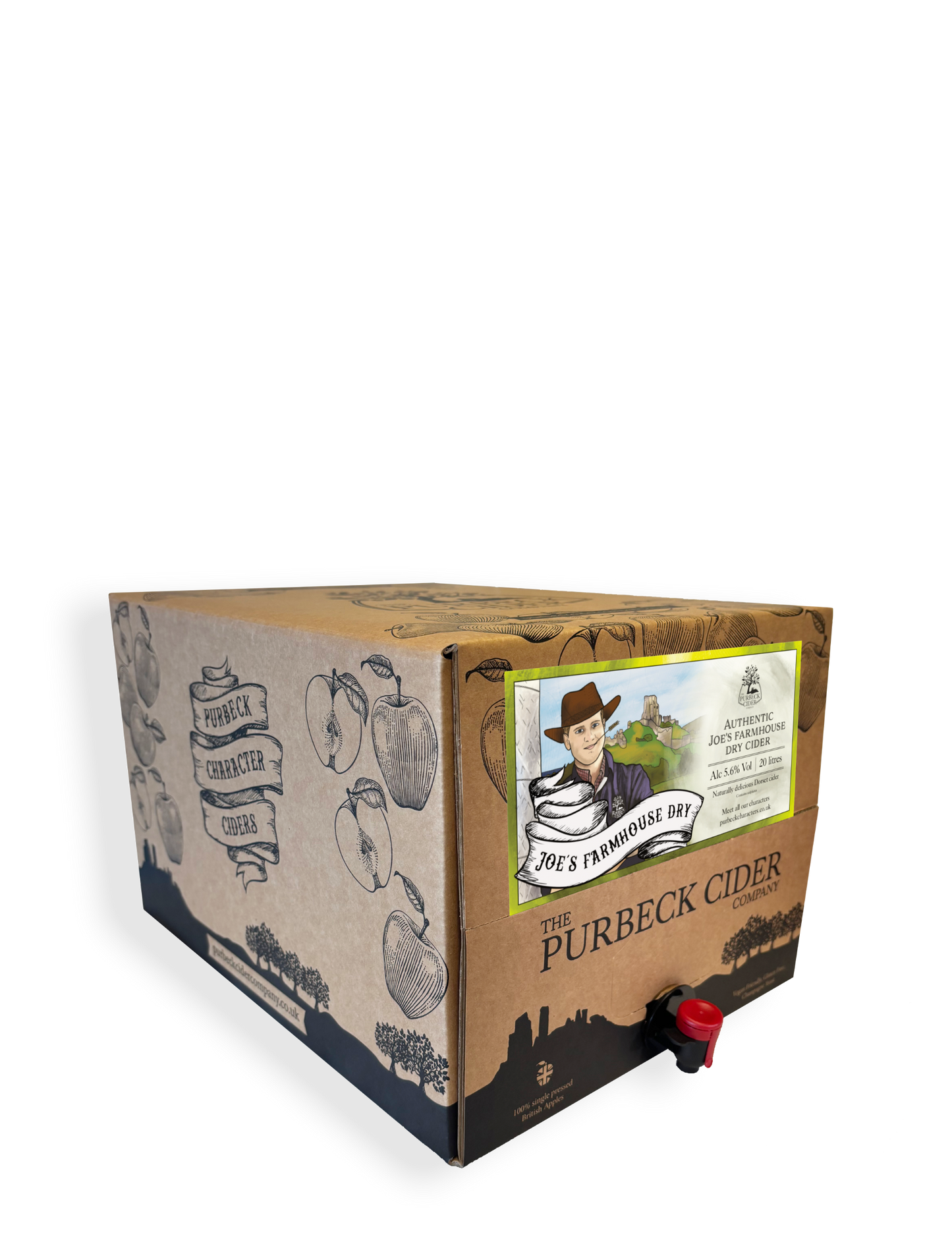 Joe's Farmhouse Dry 5.6% – Purbeck Cider